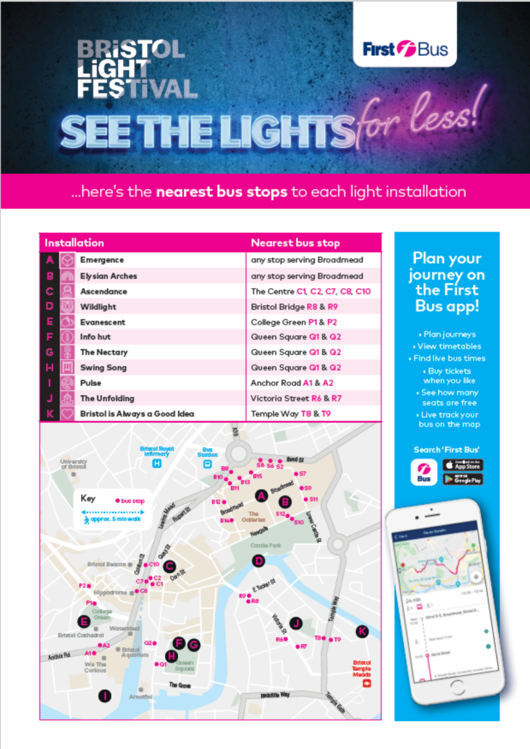 Getting Here - Bristol Light Festival